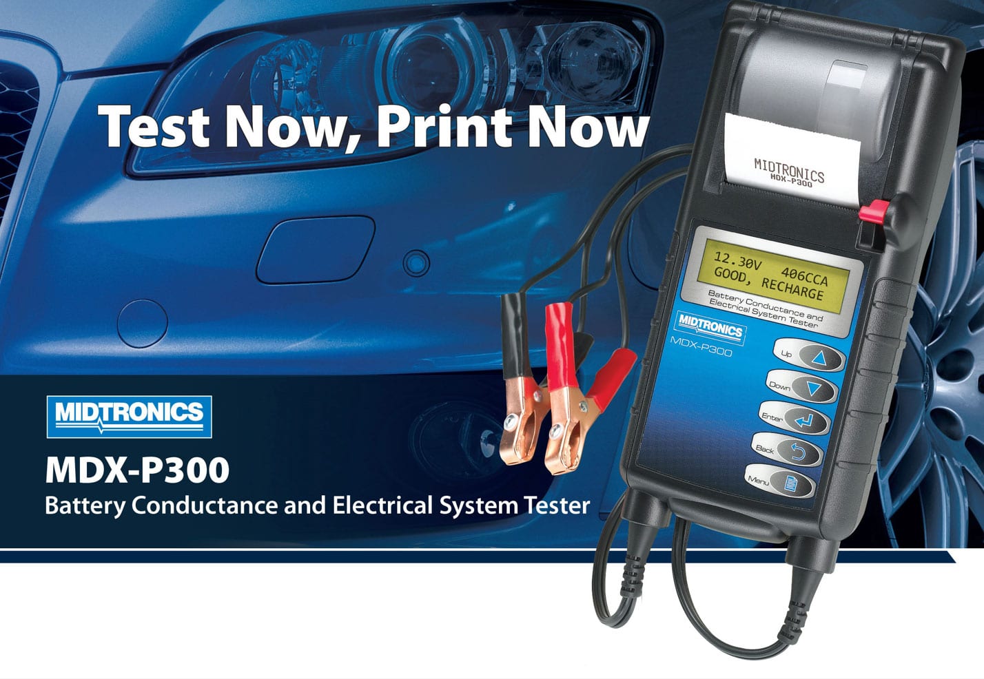 คู่มือการใช้เครื่อง MIDTRONICS - แบตเตอรี่รถยนต์