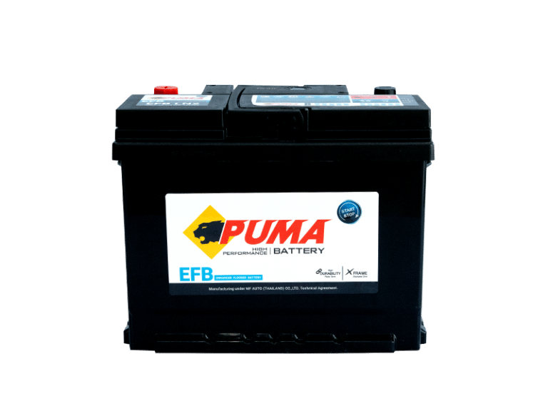 แบตเตอรี่ PUMA EFB LN2 - แบตเตอรี่รถยนต์ แบตเตอรี่ Start Stop 65 แอมป์